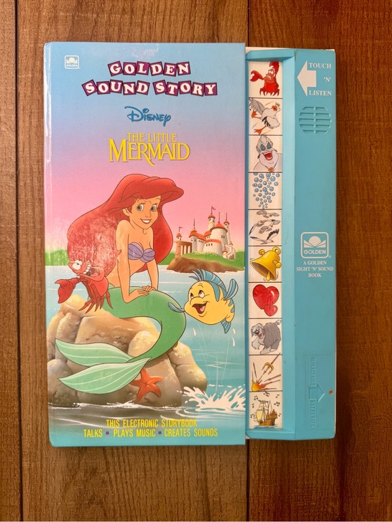 Golden Story | Accents | Disney Golden Story The Little Mermaid Sight N ...
